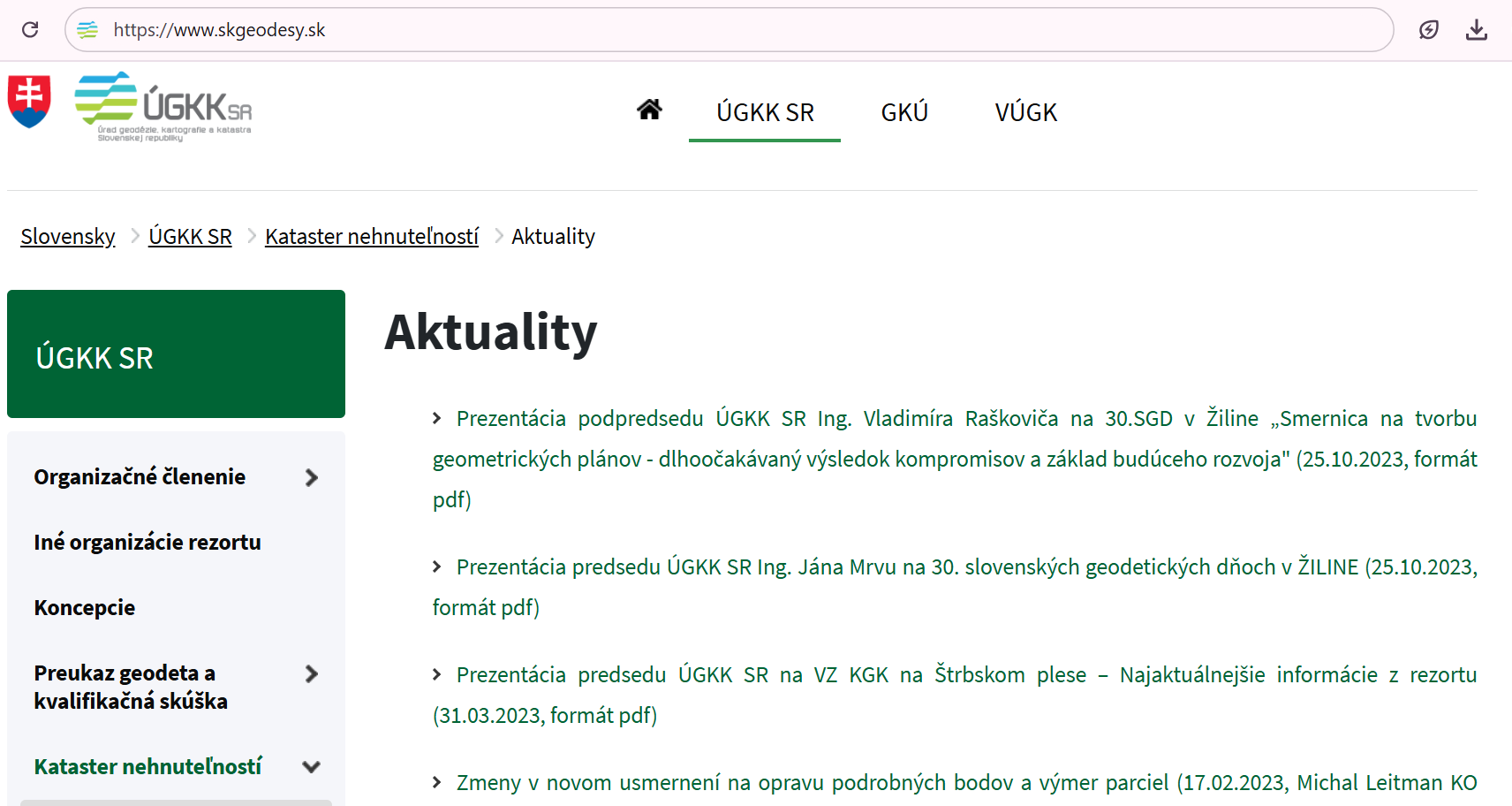 Kedy bude ZBGIS fungovať? Kataster je obmedzený od 7.1.2025 ...